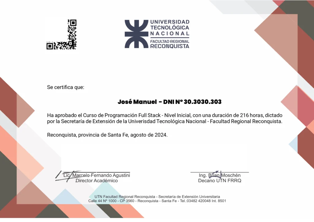 Curso de Programación Full Stack – Junior - Aprender Online